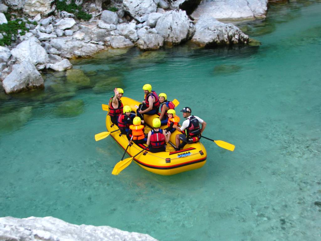 Familienrafting - Soča Splash Bovec